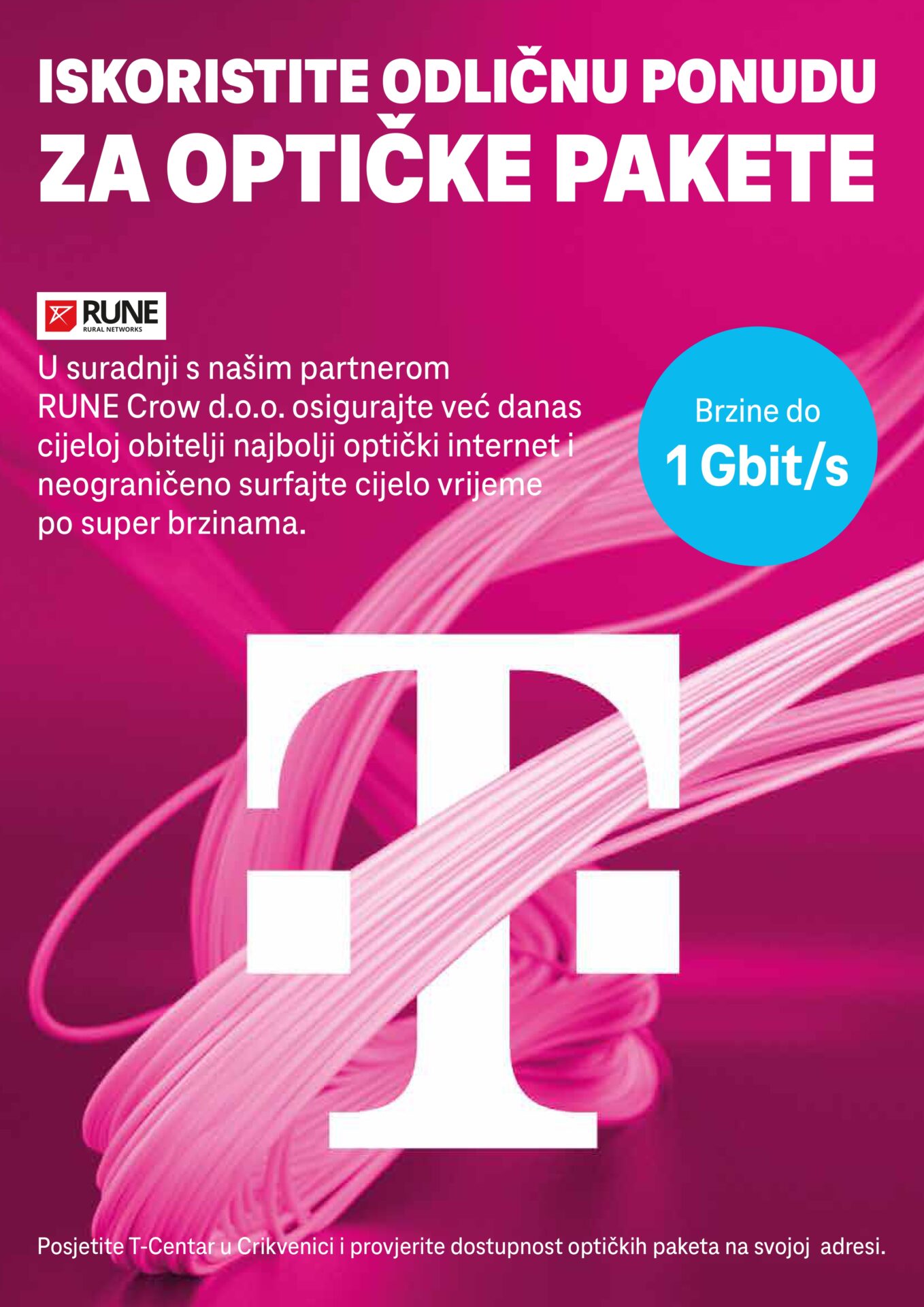 Hrvatski Telekom d.d. - naš novi partner • RUNE Rural Network Project